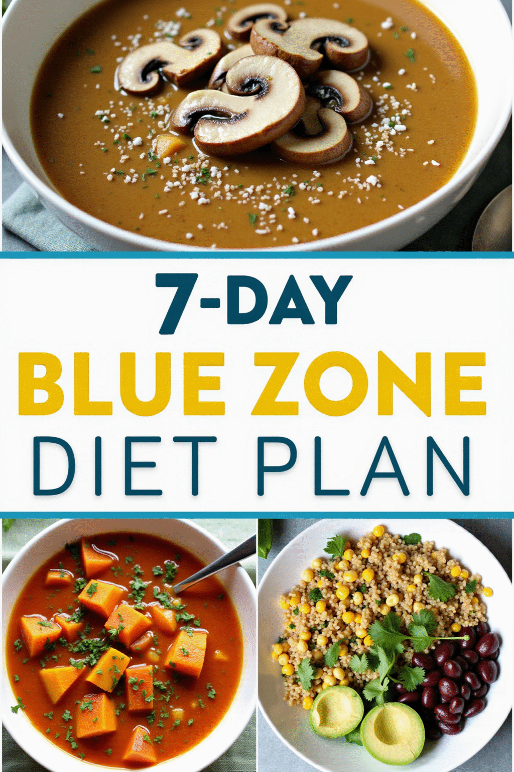 7 Days to Vitality: Embrace the Blue Zone Diet for Lasting Health ...