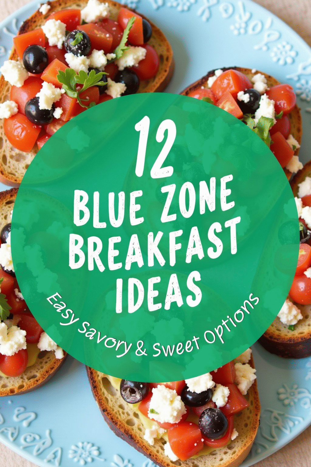 Blue Zone Sunrise: 12 Wholesome Breakfast Recipes to Thrive Longer ...