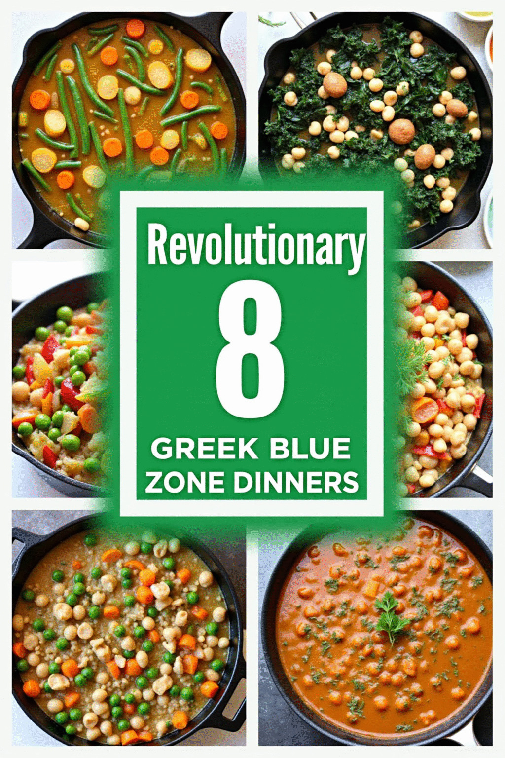 Savor the Secret of Longevity: 8 Greek Blue Zone Dinners to Transform ...